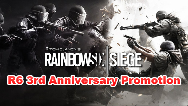 Rainbow Six Siege 3 rd Anniversary Promotion On MMOCS.com-Up To 50 ...